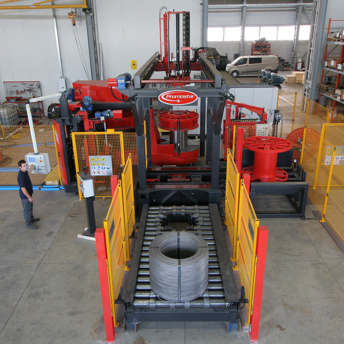 Vertical Automatic Spooler Machines | Promostar